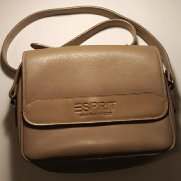 Esprit | Bags | Esprit Purse 2 Compartments Light Tan | Poshmark